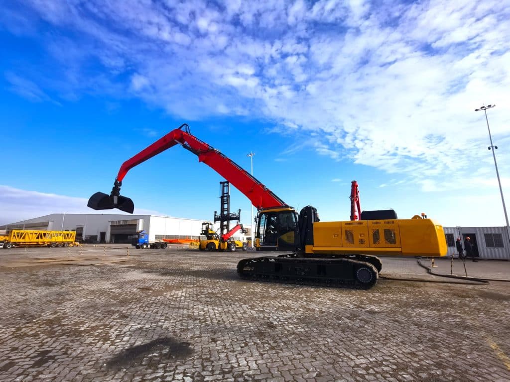 SANY SMHW48 WHEELED MATERIAL HANDLER - YELLO Equipment Australia