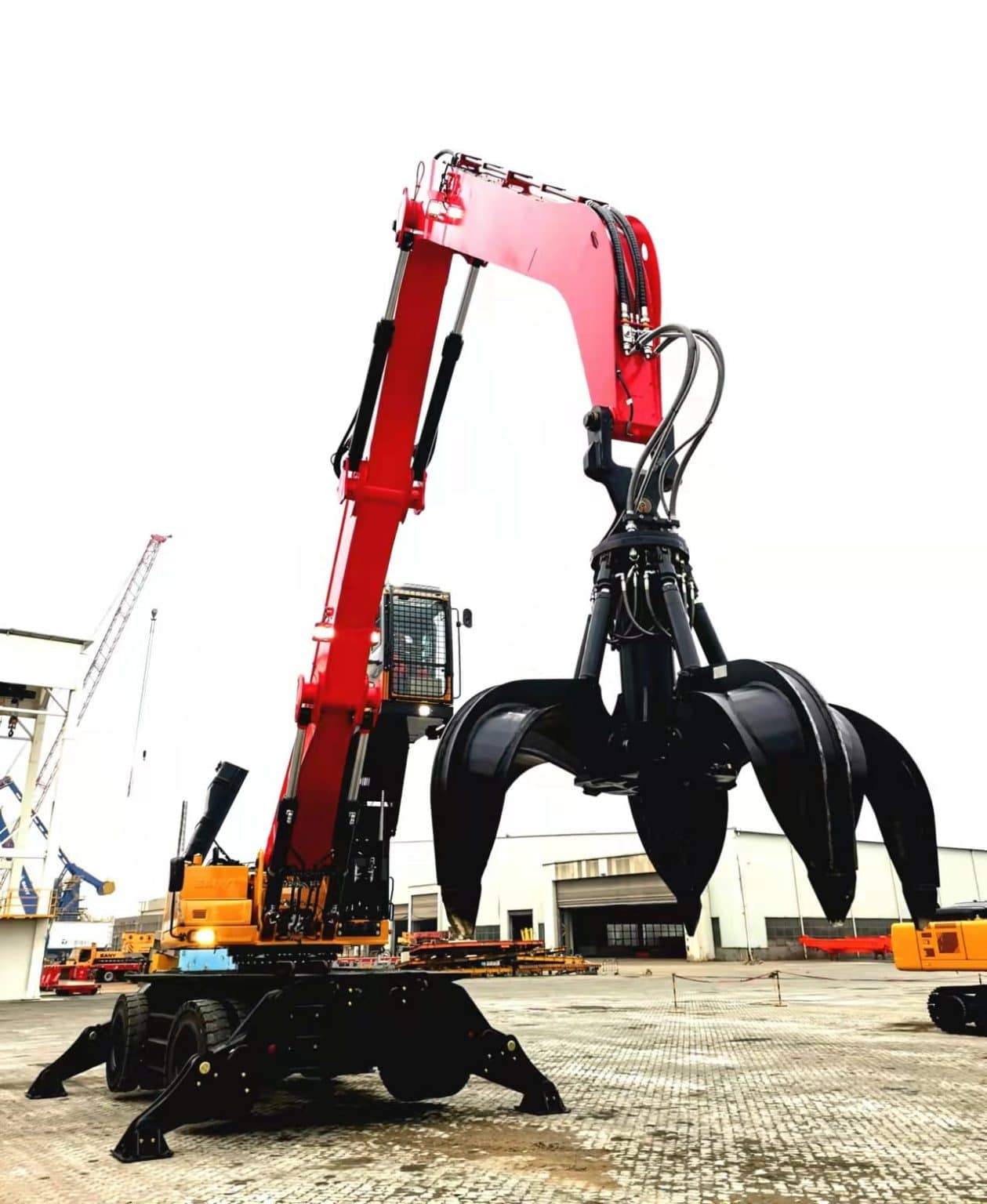 SANY SMHW30 Wheeled Material Handler - YELLO Equipment Australia