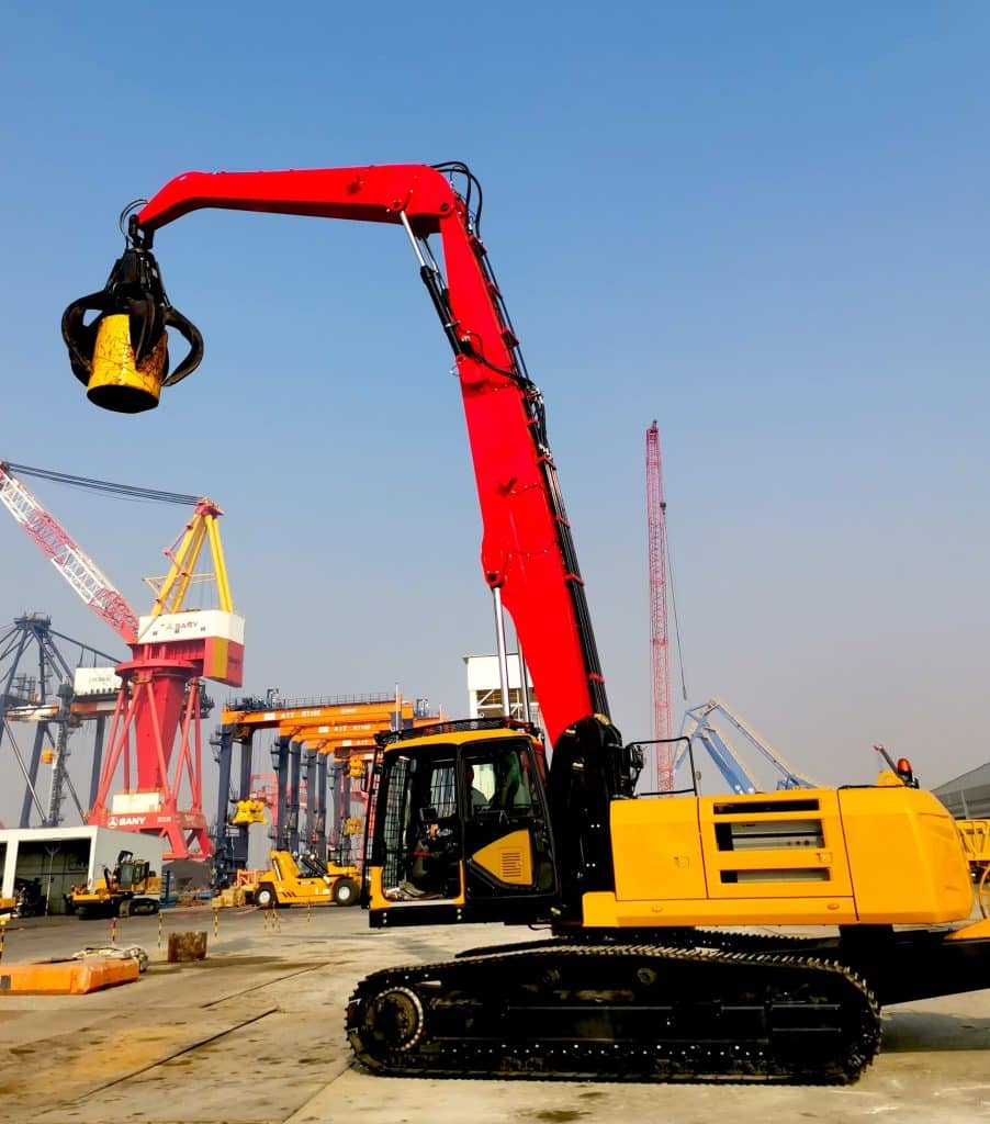 SANY SMHW48 WHEELED MATERIAL HANDLER - YELLO Equipment Australia