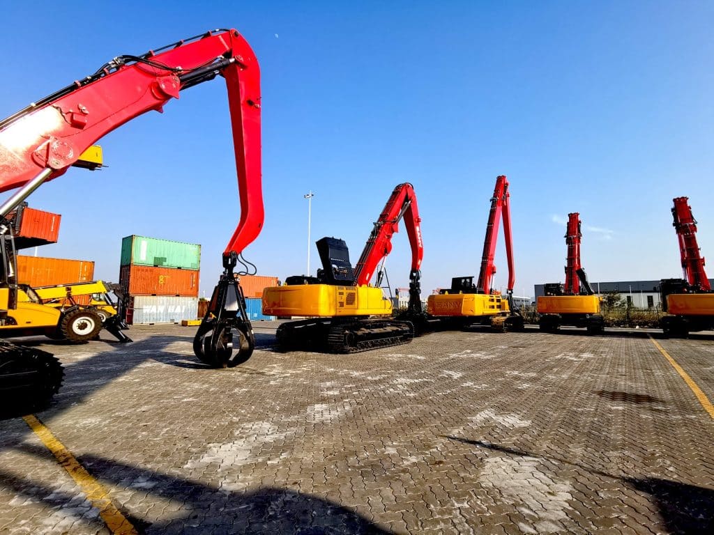 SANY SMHW48 WHEELED MATERIAL HANDLER - YELLO Equipment Australia