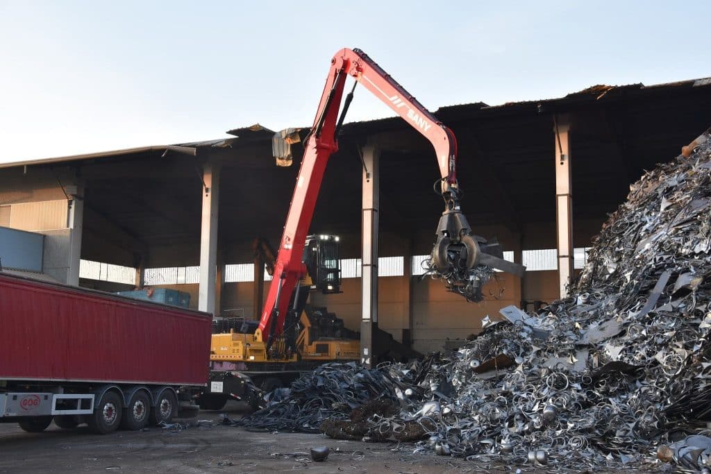 SANY SMHW48 WHEELED MATERIAL HANDLER - YELLO Equipment Australia