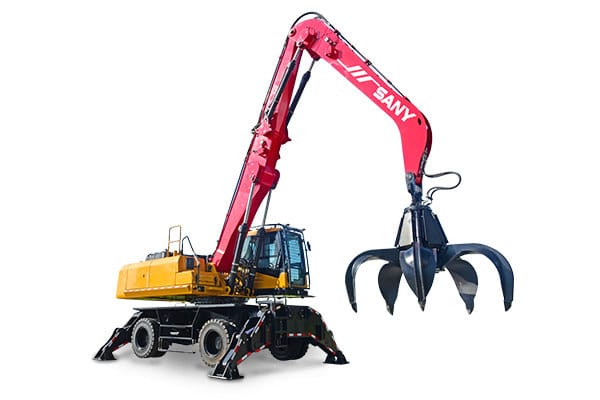 SANY SMHW30 Wheeled Material Handler - YELLO Equipment Australia