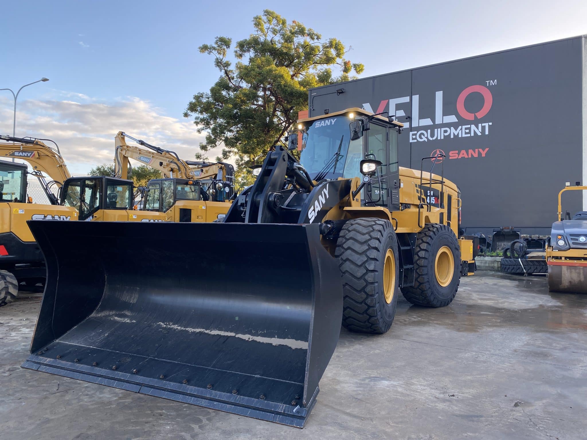 SANY SW405K WHEEL LOADER - YELLO Equipment Australia