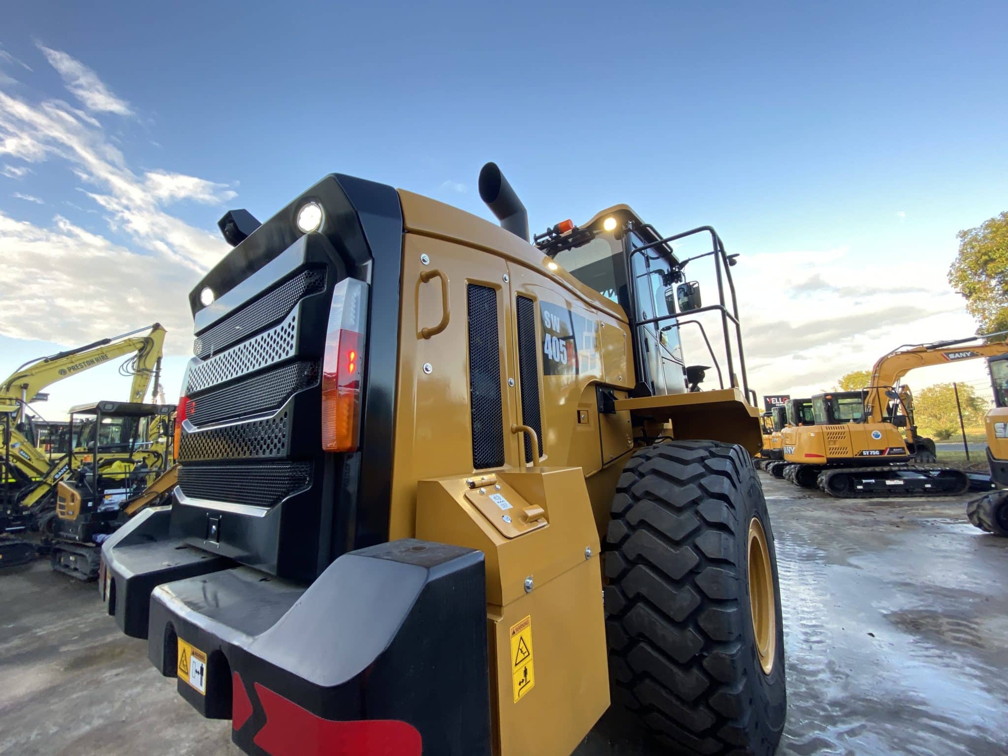 SANY SW405K WHEEL LOADER - YELLO Equipment Australia