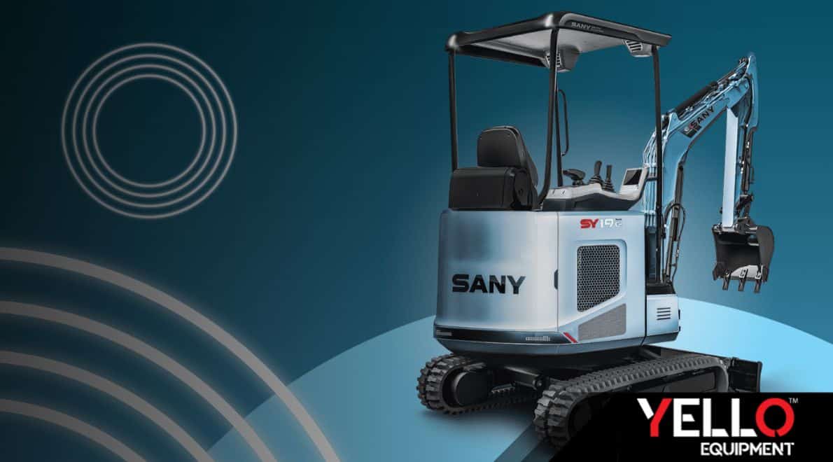 Unveiling the SANY SY19E Electric Excavator | Yello Equipment