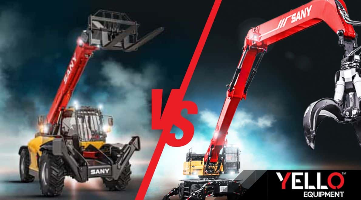 Material Handler vs. Telehandler: What’s the Difference? - YELLO ...