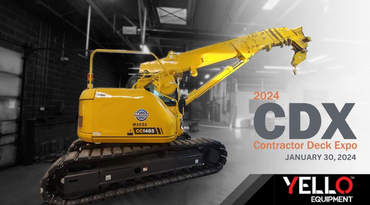 Meet the YELLO Equipment™ team at the Contractor Deck Expo (CDX) 2024 ...